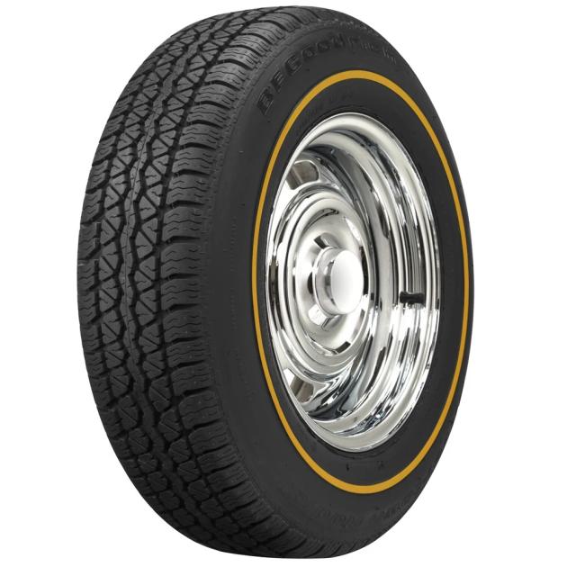 BFGoodrich Silvertown Radial Tire Goldline 205/75R15 579700 | Classic ...