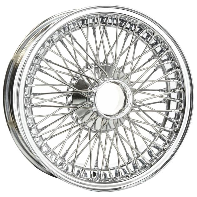 Dayton Wire Wheel -Jaguar-E-Type II-Tubeless-15x5-72-Chrome D472CTL ...